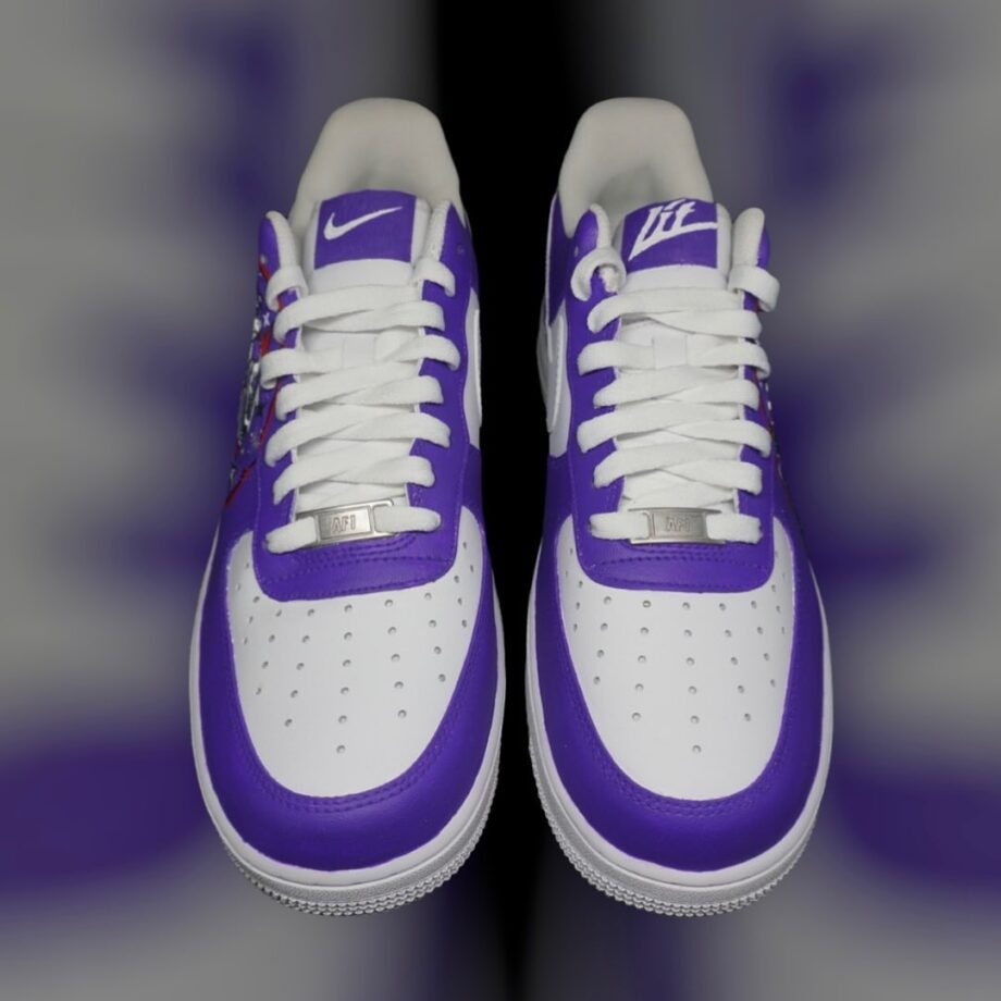 Purple Air Force 1 Custom – Daniel Customs