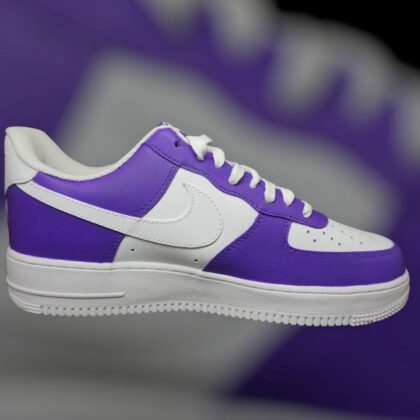 Purple Air Force 1 Custom – Daniel Customs