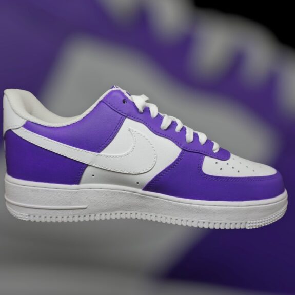 Purple Air Force 1 Custom – Daniel Customs