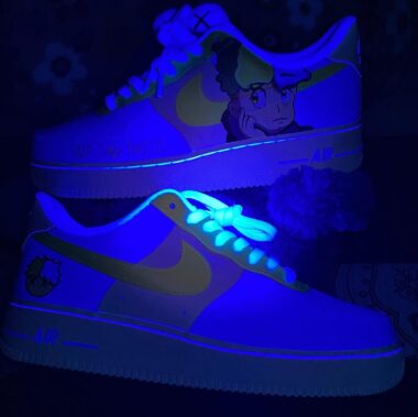RIP Sad Frosty Air Force 1 Custom – Daniel Customs