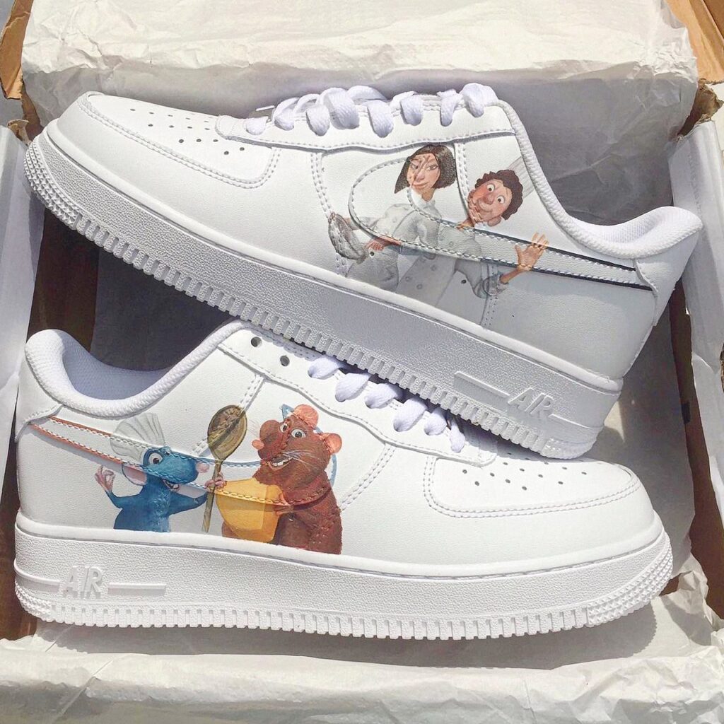 Stitch x Angel Air Force 1 Custom