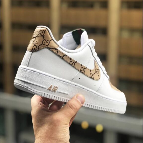 Real Color Gucci Air Force 1 Custom – Daniel Customs
