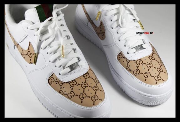 Real Color Gucci Air Force 1 Custom – Daniel Customs