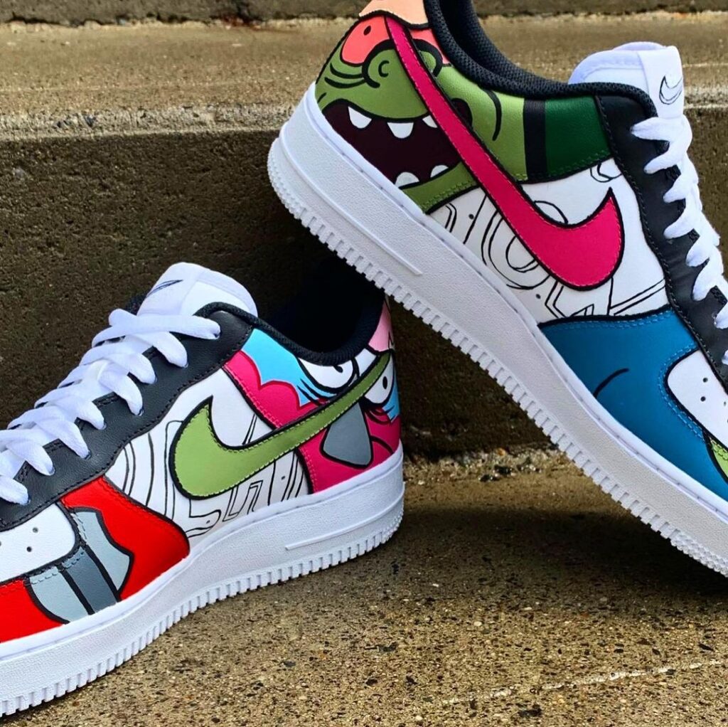 Regular Show Air Force 1 Custom – Daniel Customs