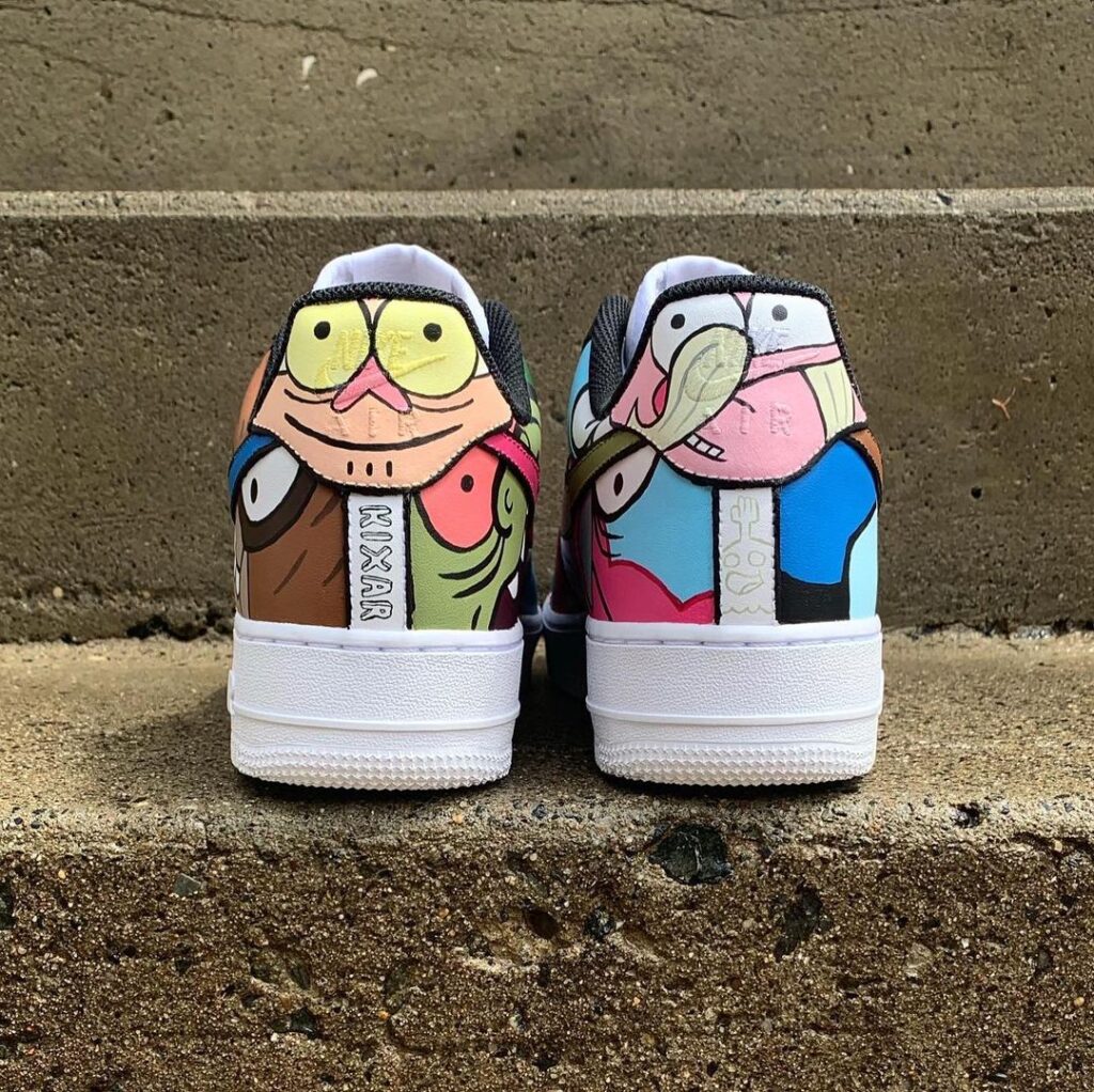 Regular Show Air Force 1 Custom – Daniel Customs