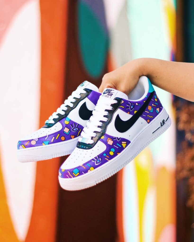 Retro Air Force 1 Custom – Daniel Customs