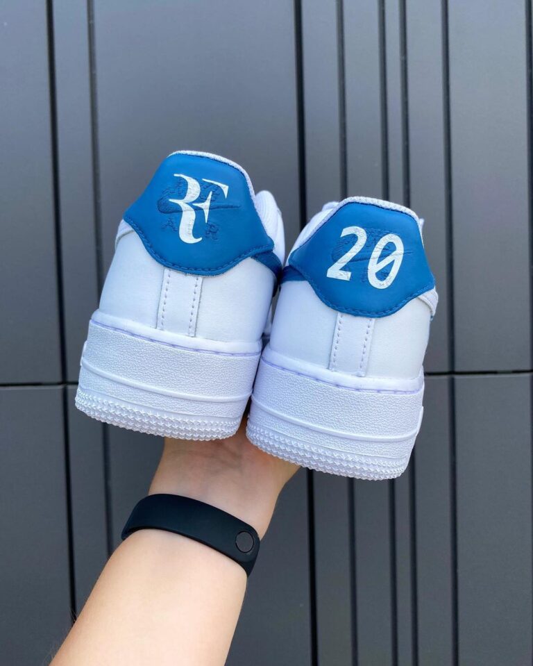 Roger Federer Air Force 1 Custom – Daniel Customs