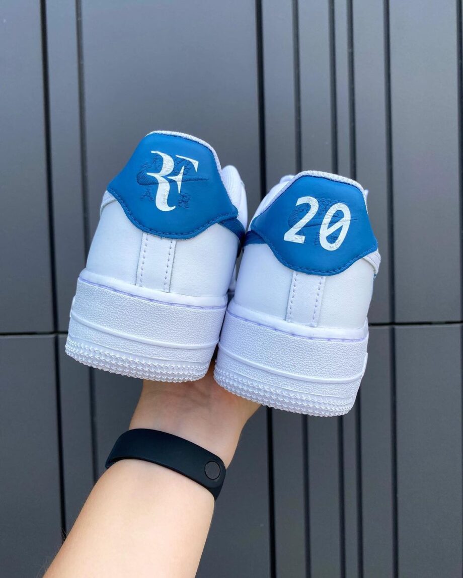 Roger Federer Air Force 1 Custom – Daniel Customs