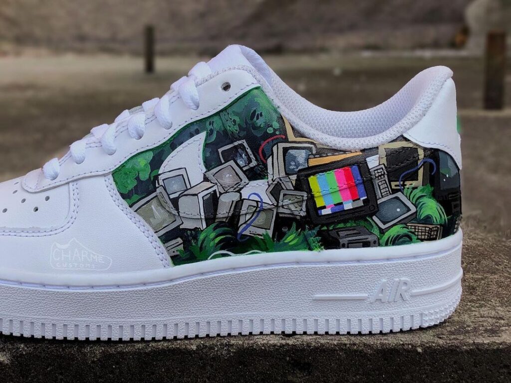 SZA – CTRL Air Force 1 Custom – Daniel Customs