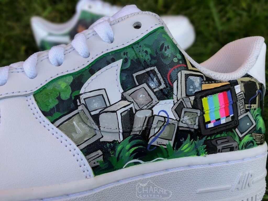 SZA – CTRL Air Force 1 Custom – Daniel Customs