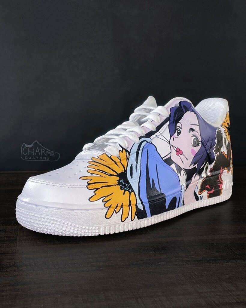Samurai Champloo Air Force 1 Custom – Daniel Customs