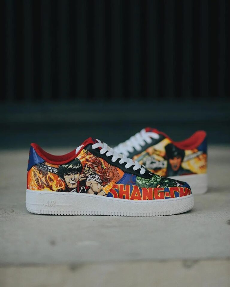 Shang-Chi and The Legend of The Ten Rings Air Force 1 Custom – Daniel ...
