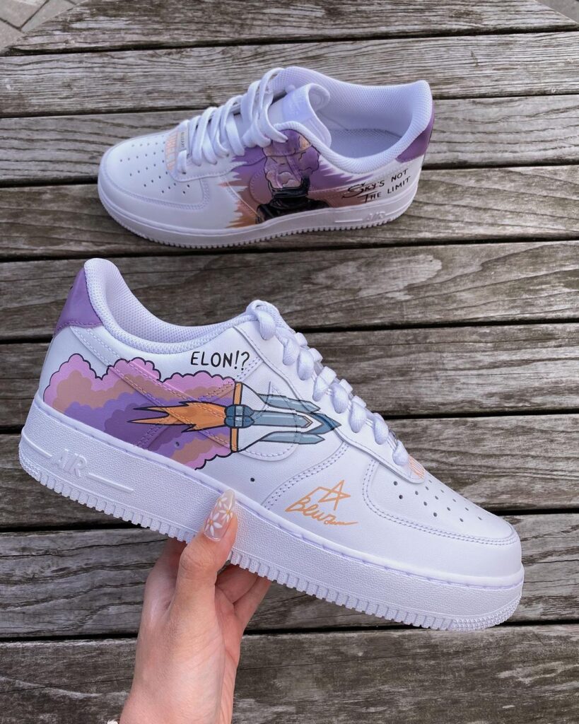 Spaceman Air Force 1 Custom – Daniel Customs