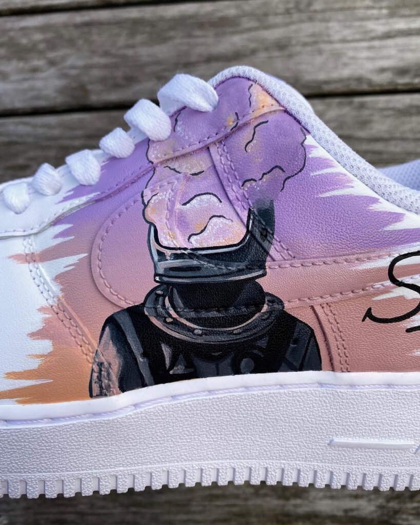 Spaceman Air Force 1 Custom – Daniel Customs