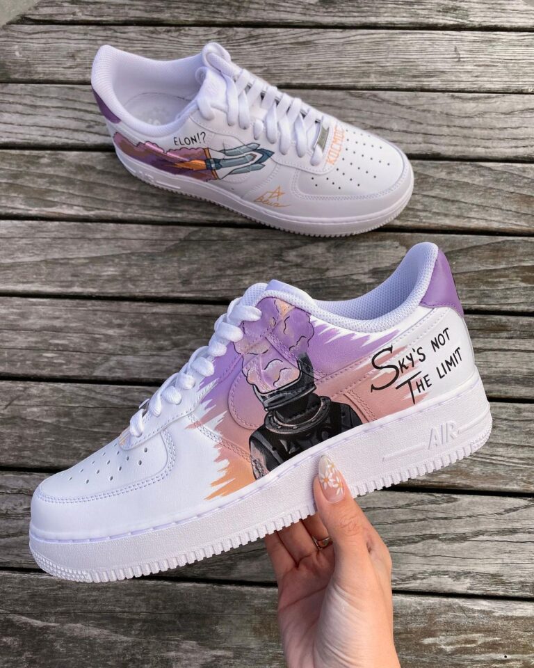 Spaceman Air Force 1 Custom – Daniel Customs