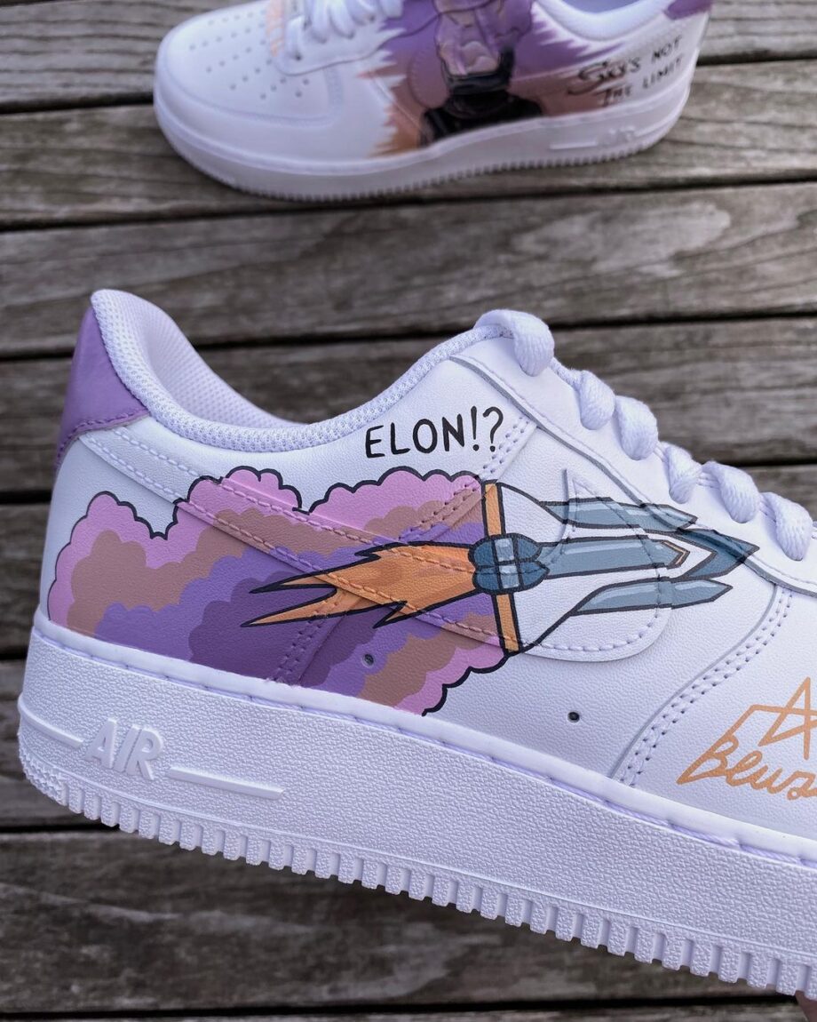 Spaceman Air Force 1 Custom – Daniel Customs