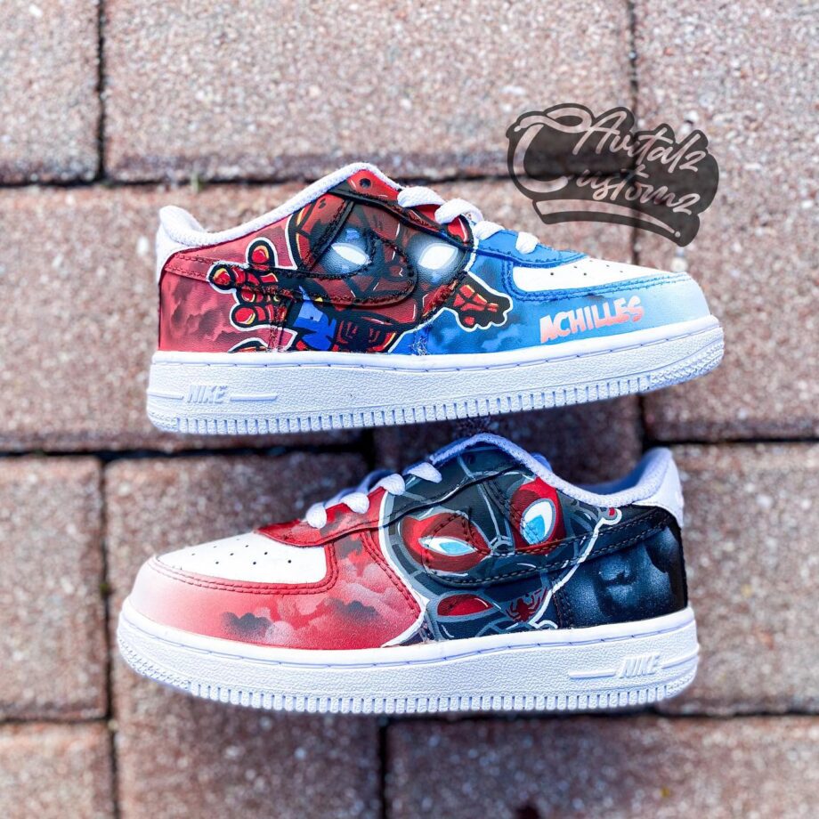 Spider Man Air Force 1 Custom – Daniel Customs