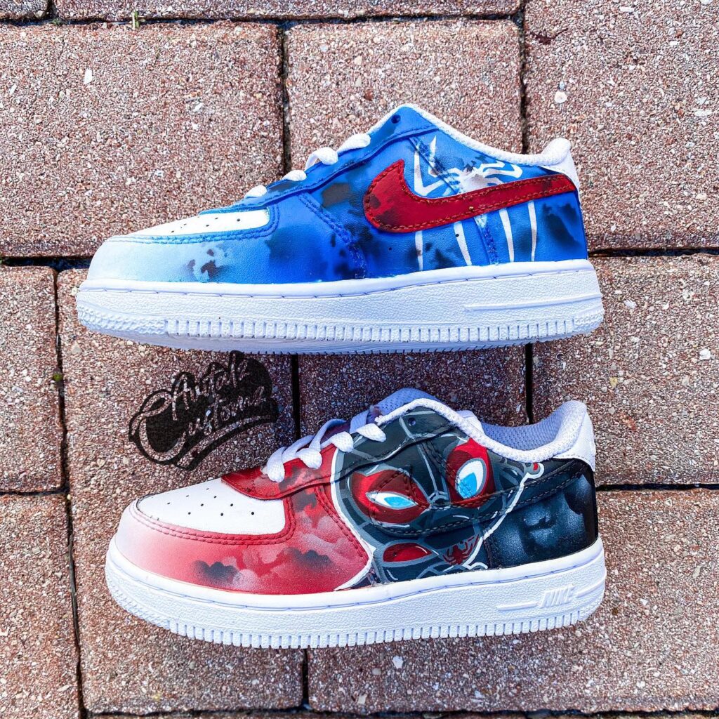 Spider Man Air Force 1 Custom – Daniel Customs