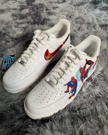 Spiderman - No Way Home Air Force 1 Custom - Daniel Customs