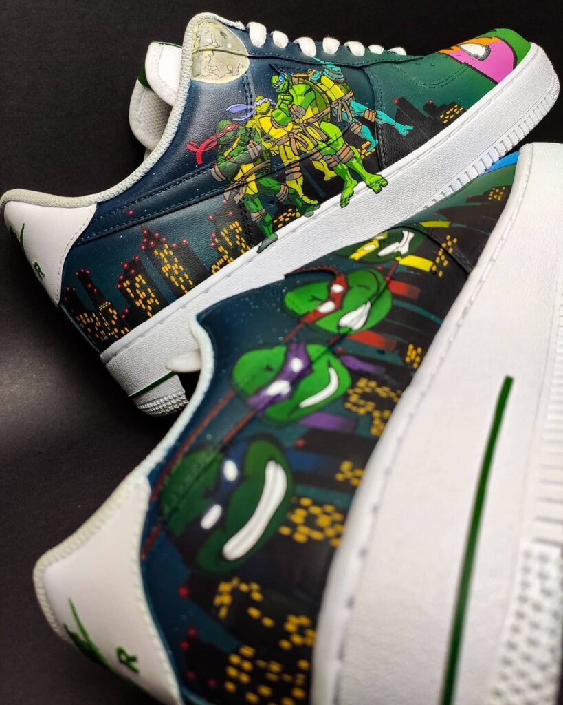 Teenage Mutant Ninja Turtles Air Force 1 Custom – Daniel Customs