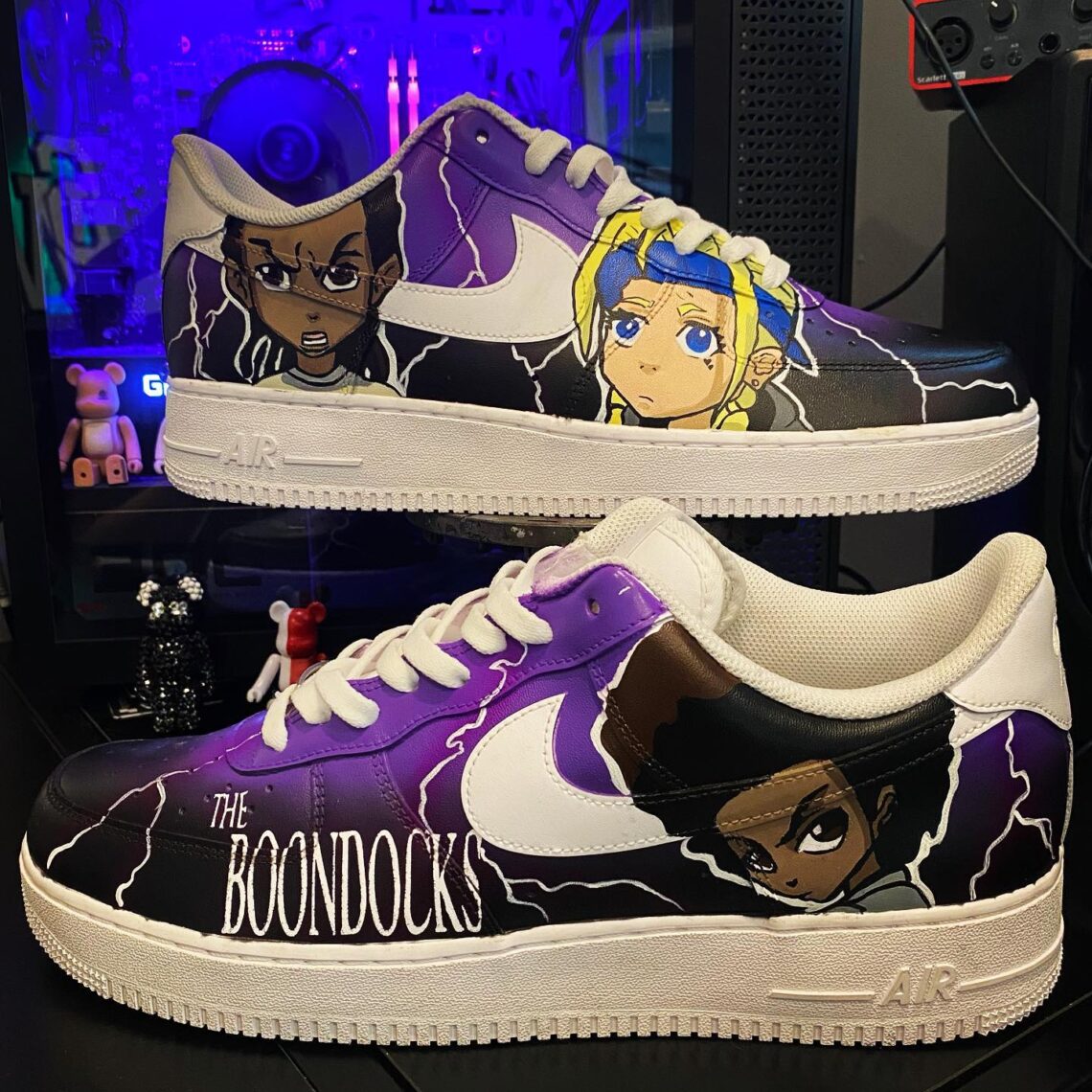 The Boondocks Air Force 1 Custom – Daniel Customs