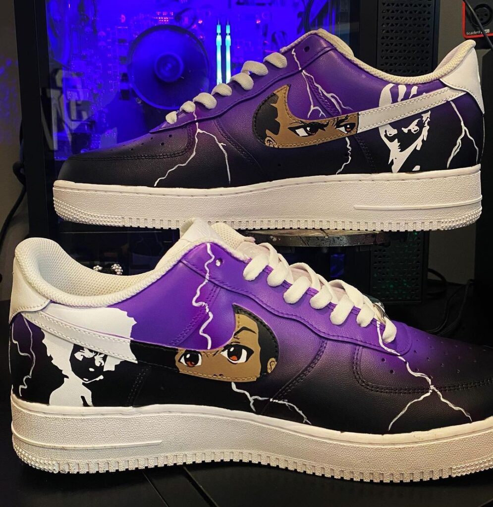 The Boondocks Air Force 1 Custom – Daniel Customs