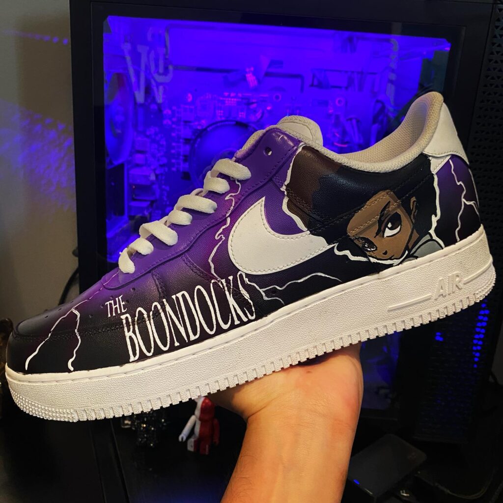 The Boondocks Air Force 1 Custom – Daniel Customs