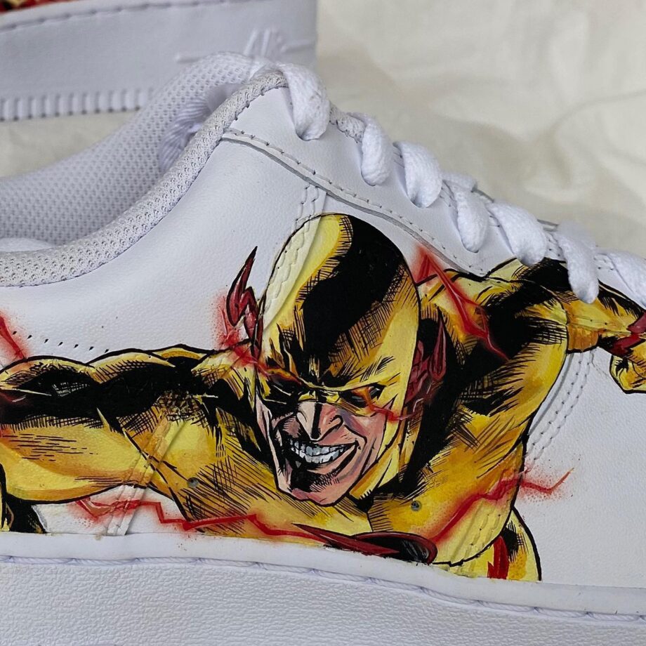 The Flash Air Force 1 Custom – Daniel Customs