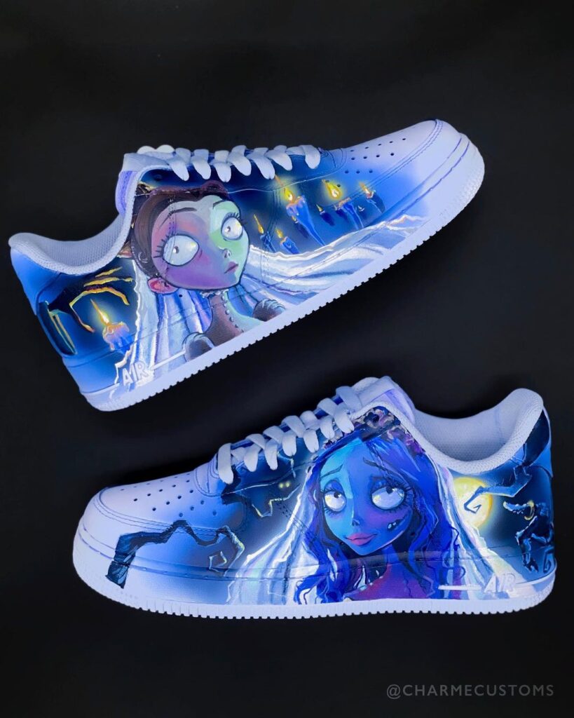 Tim Burton Air Force 1 Custom – Daniel Customs