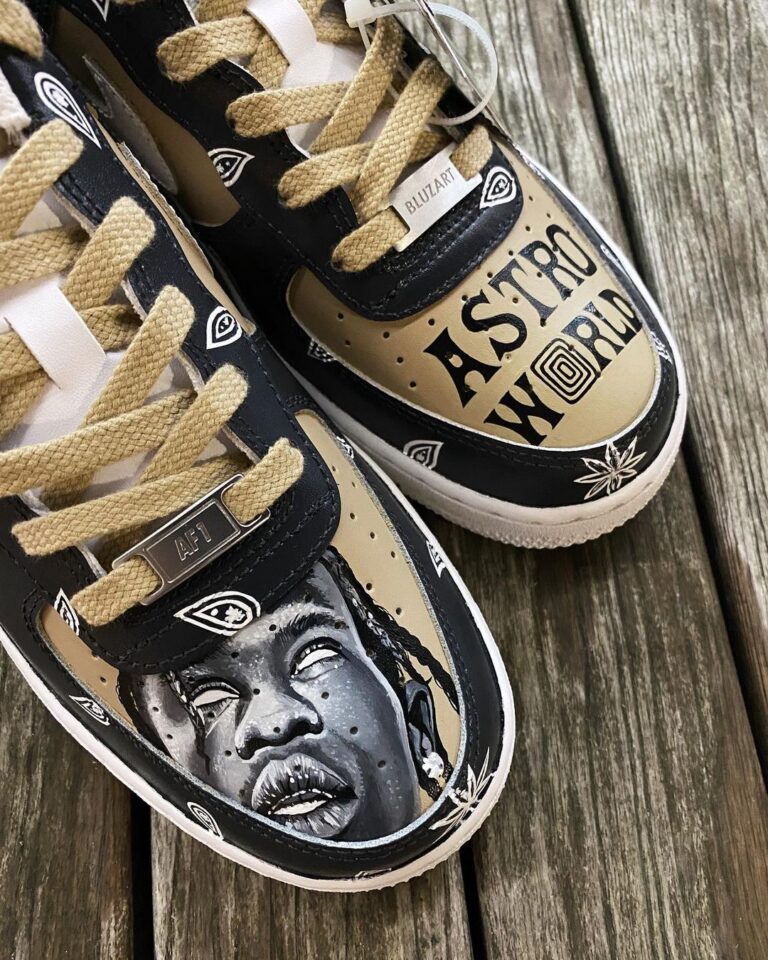 Travis Scott Air Force 1 Custom – Daniel Customs