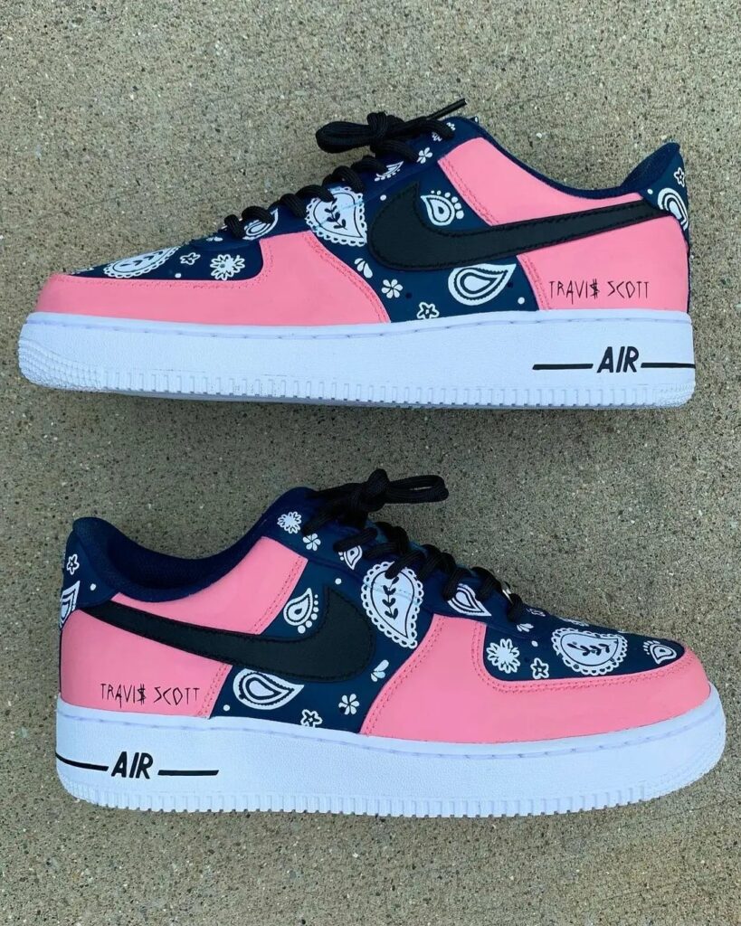 Travis Scott Air Force 1 Custom – Daniel Customs