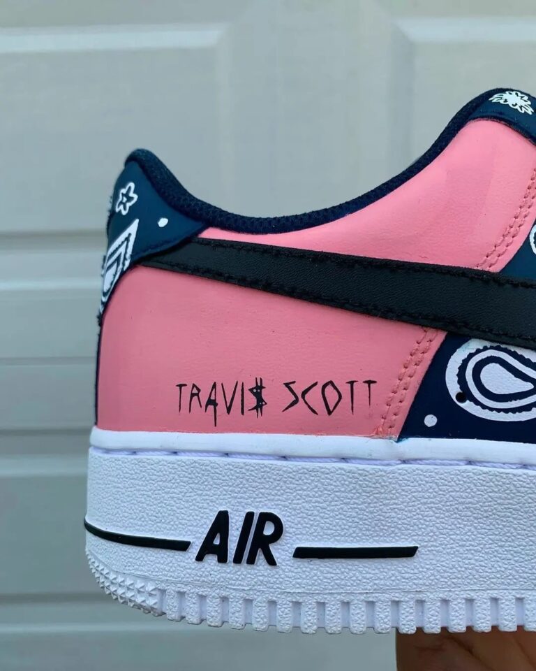 Travis Scott Air Force 1 Custom – Daniel Customs