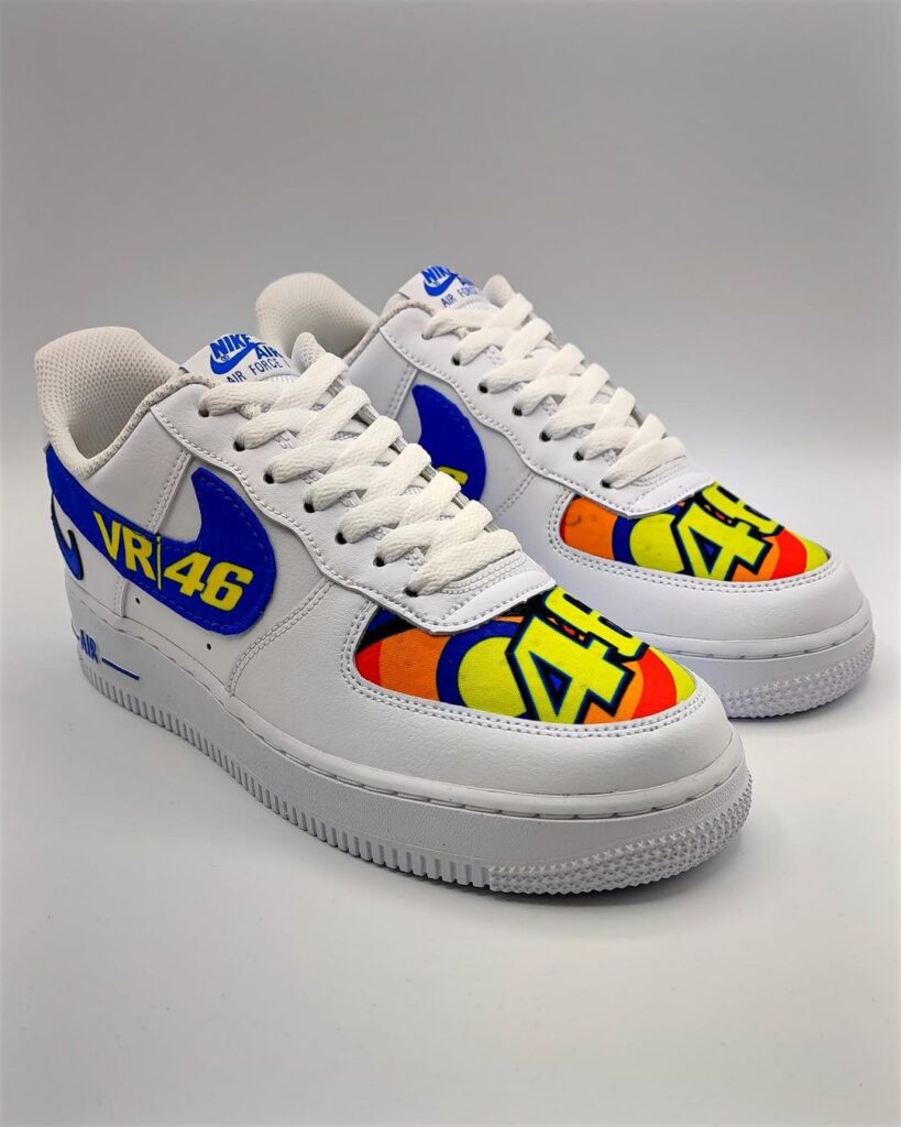 Valentino Rossi Air Force 1 Custom - Daniel Customs