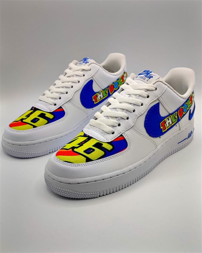 Valentino Rossi Air Force 1 Custom - Daniel Customs
