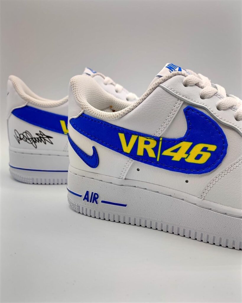 Valentino Rossi Air Force 1 Custom - Daniel Customs