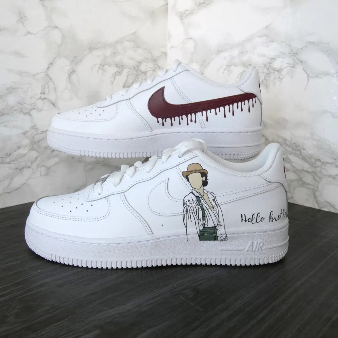 Vampire Diaries Air Force 1 Custom – Daniel Customs