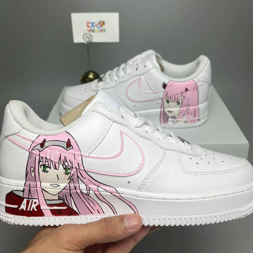 Zero Two Air Force 1 Custom – Daniel Customs