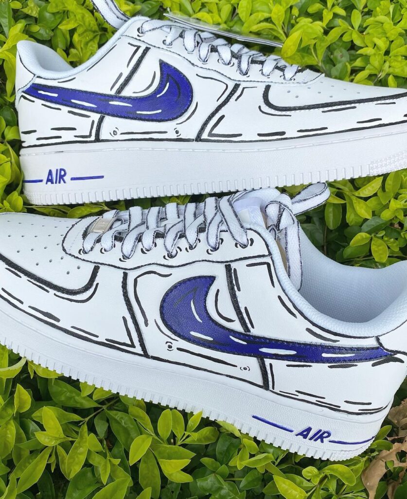 2D Air Force 1 Custom – Daniel Customs