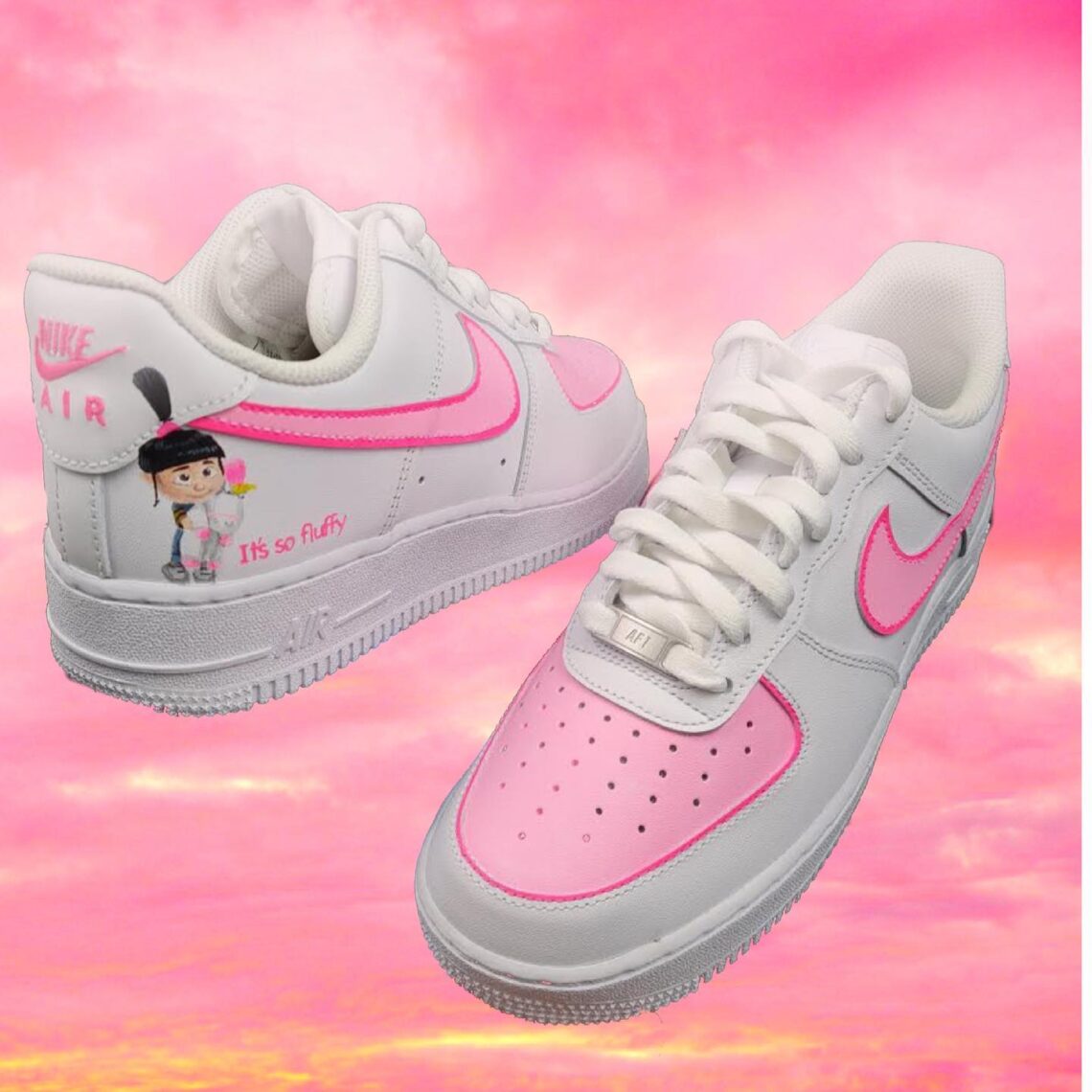 Agnes Gru Air Force 1 Custom – Daniel Customs
