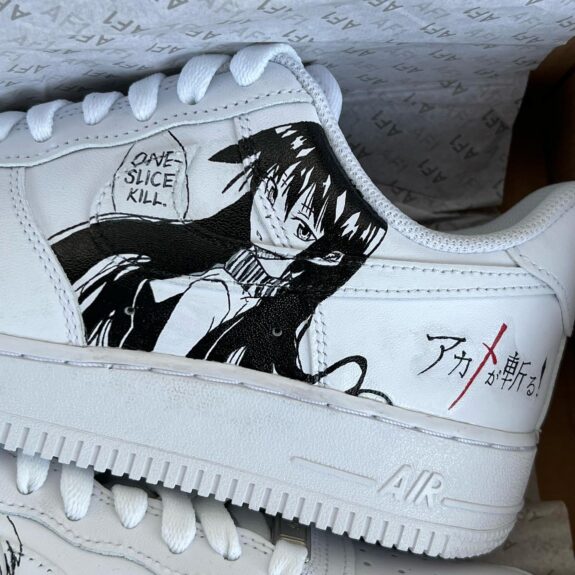 Akame ga Kill Air Force 1 Custom – Daniel Customs