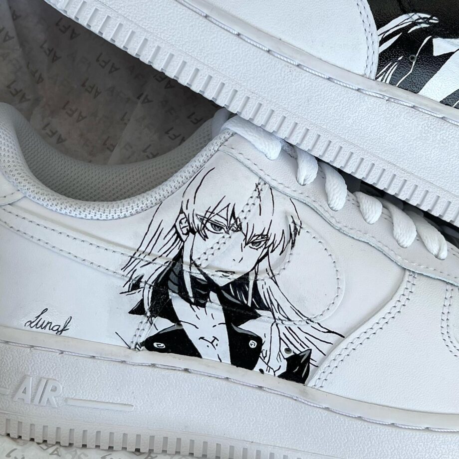 Akame ga Kill Air Force 1 Custom – Daniel Customs