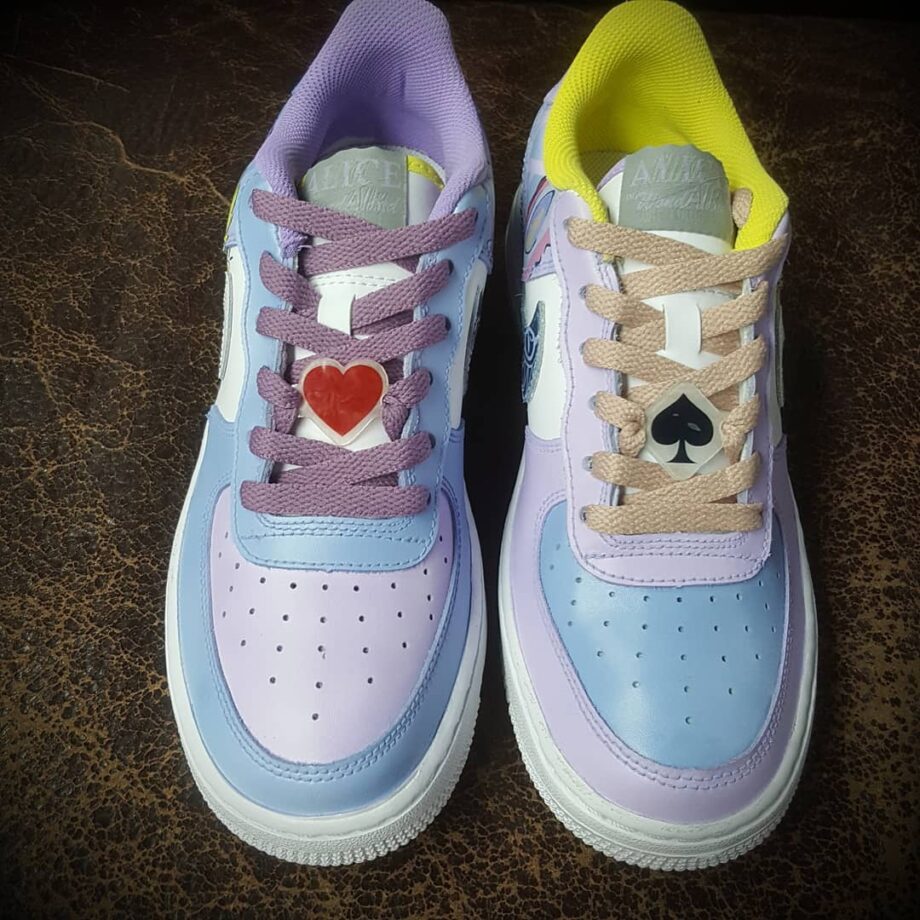 Alice in Wonderland Air Force 1 Custom – Daniel Customs