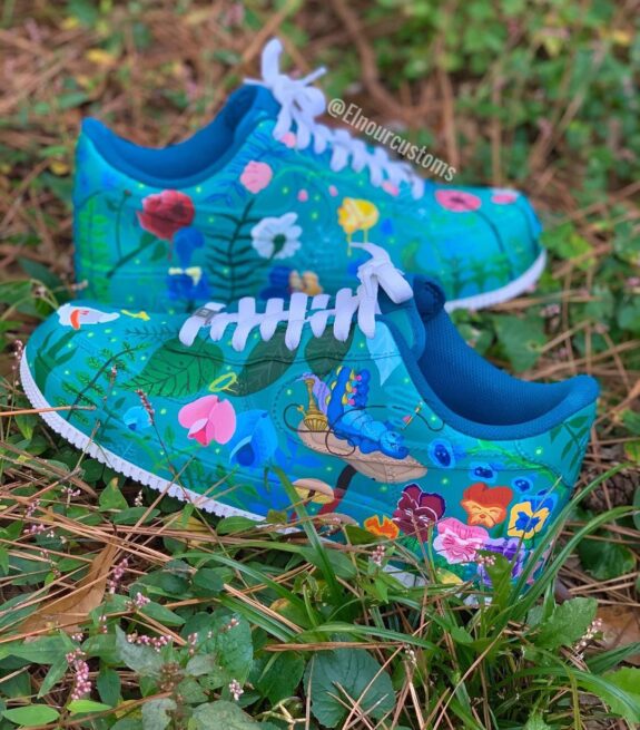 Alice in Wonderland Air Force 1 Custom – Daniel Customs