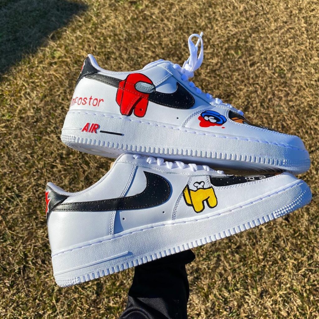 Among Us Air Force 1 Custom – Daniel Customs