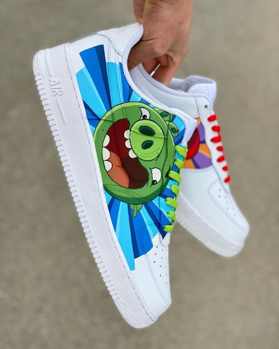 Angry Birds Air Force 1 Custom – Daniel Customs