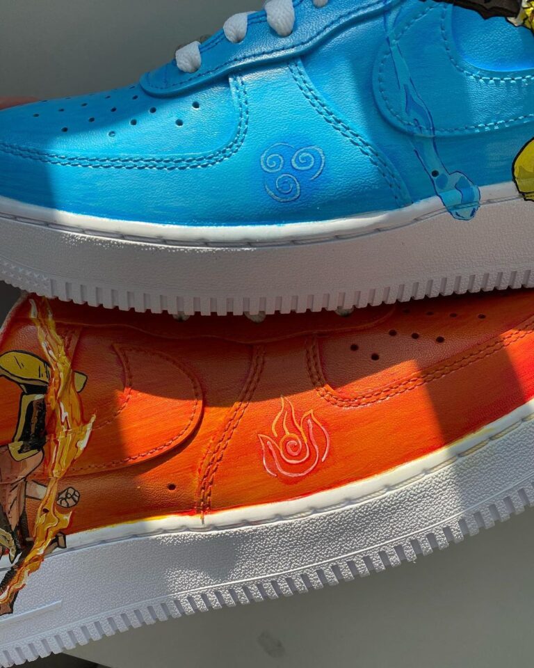 Avatar the Last Airbender Air Force 1 Custom – Daniel Customs