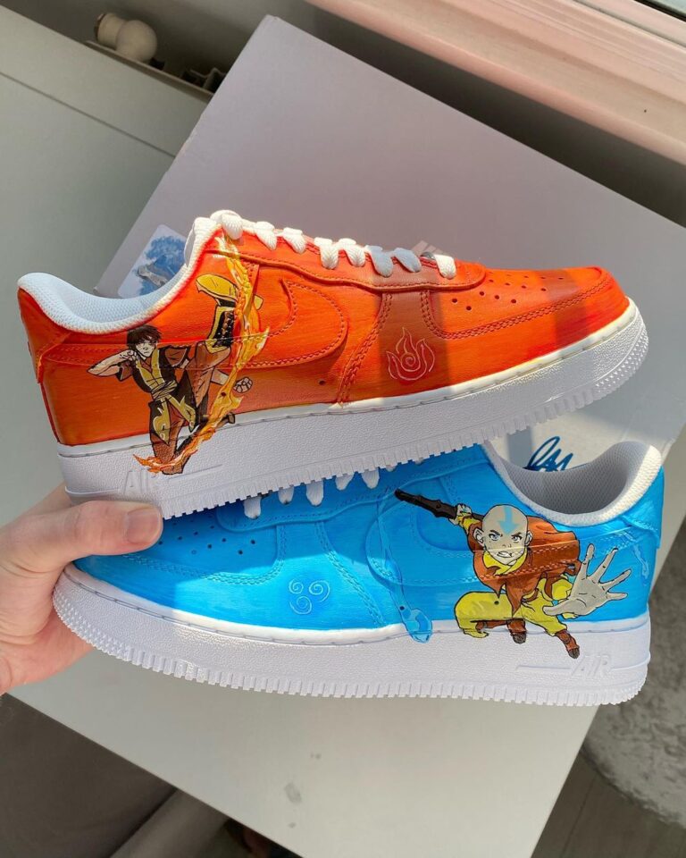 Avatar the Last Airbender Air Force 1 Custom – Daniel Customs