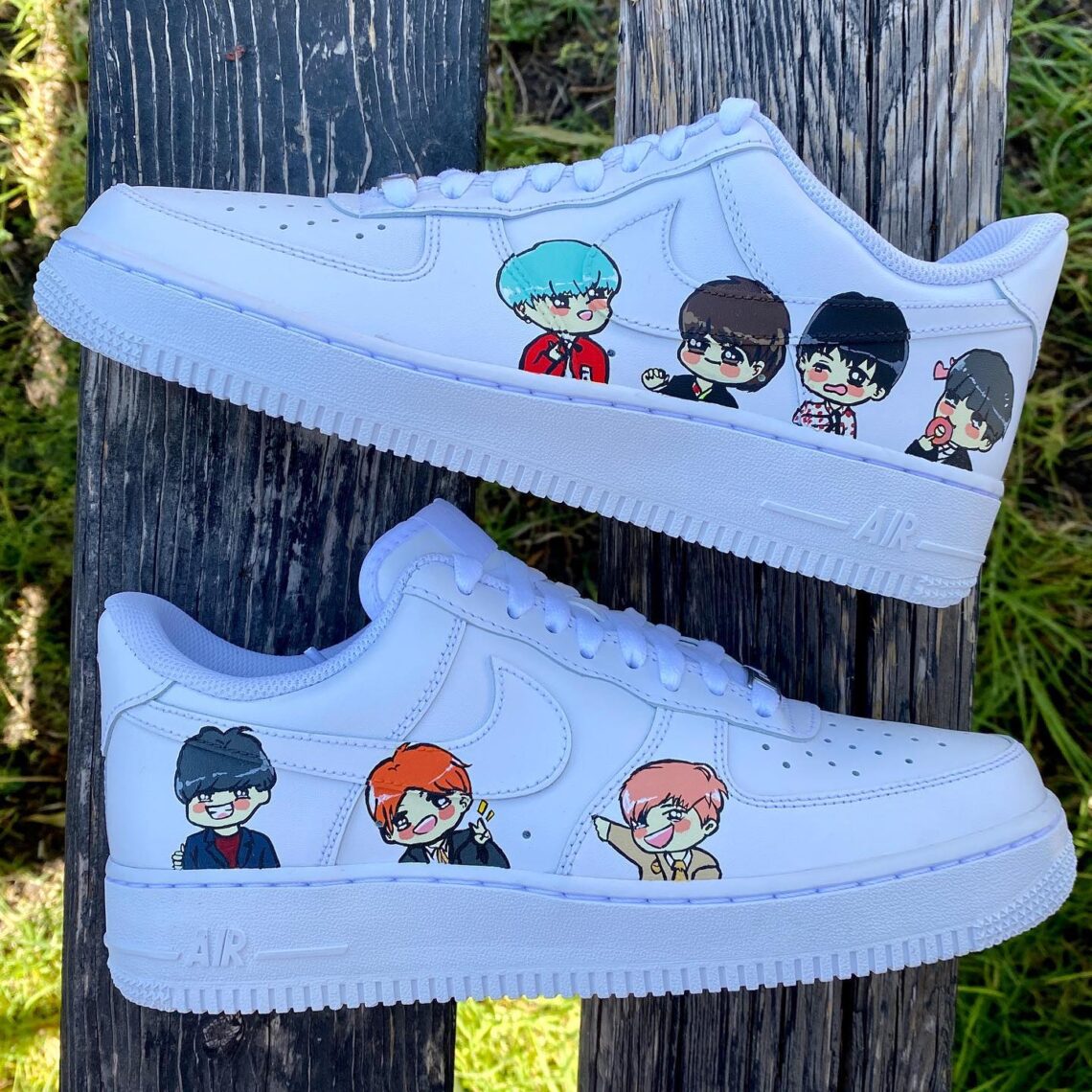 BTS Air Force 1 Custom – Daniel Customs