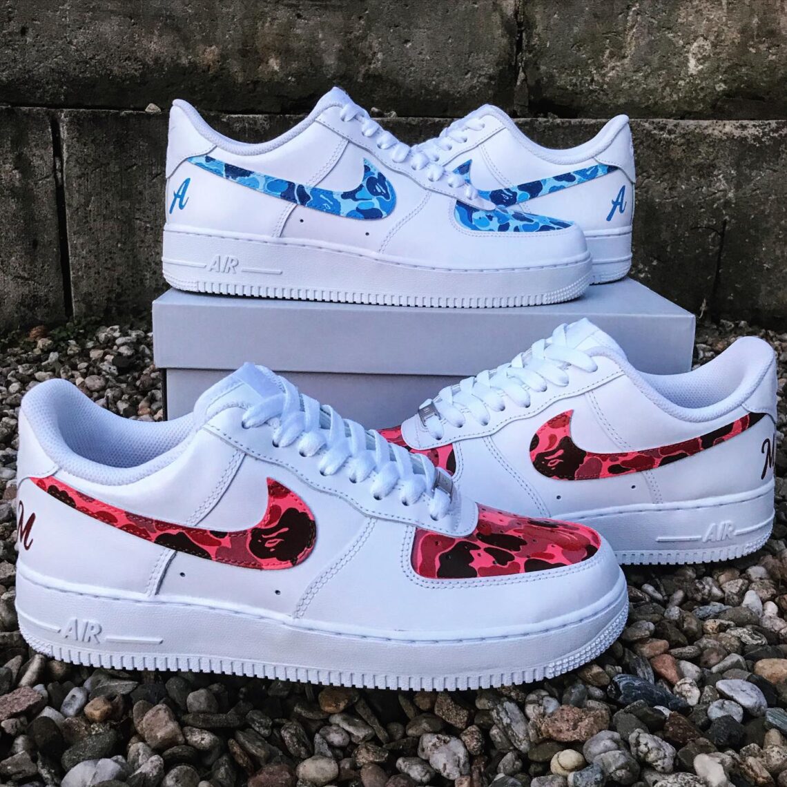 Bape Air Force 1 Custom – Daniel Customs