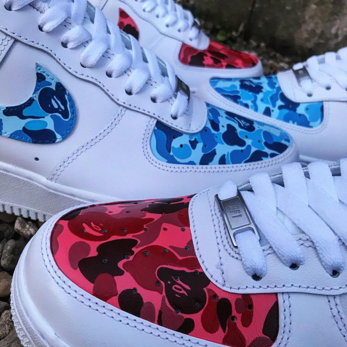 Bape Air Force 1 Custom – Daniel Customs